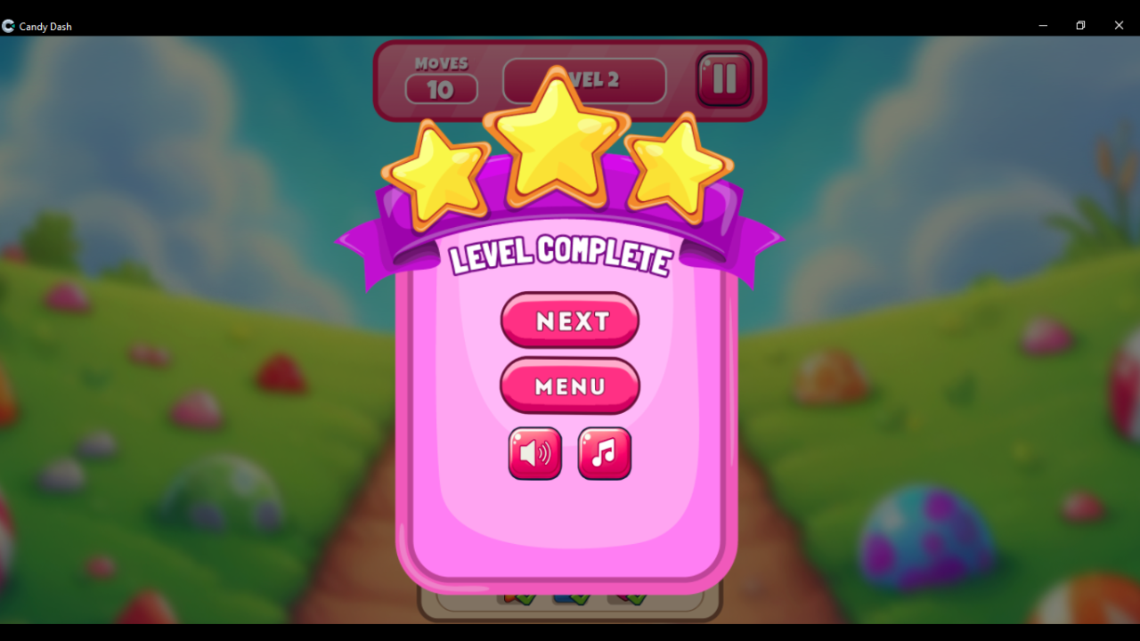Candy Dash 120 LEVELS (Two Game Mode) - HTML5 by GameDiStudio_ | CodeCanyon